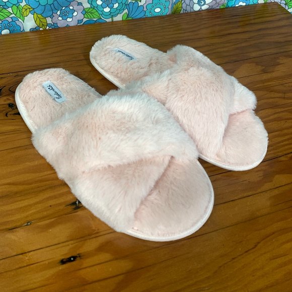 Splendid | Shoes | Splendid Cross Slide Slippers Sizesm | Poshmark